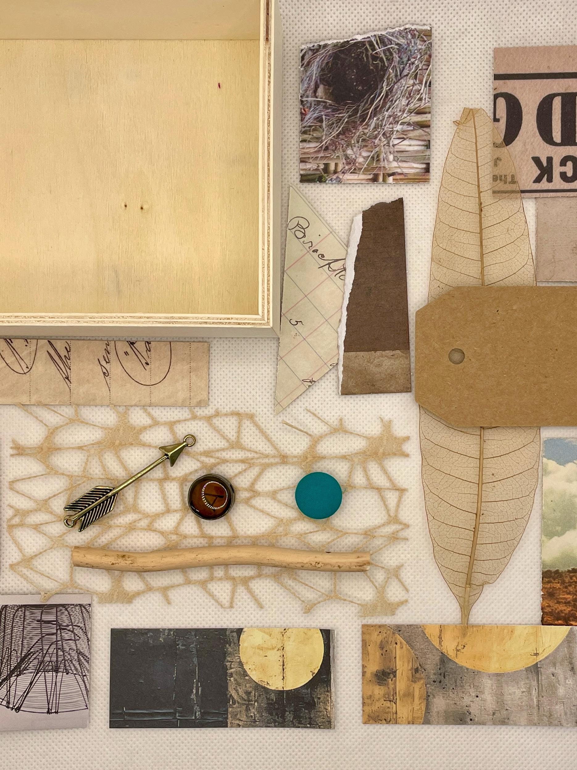 Mystery Collage Kit, Collage Supplies, Mixed Media Collage, Collage Art ...