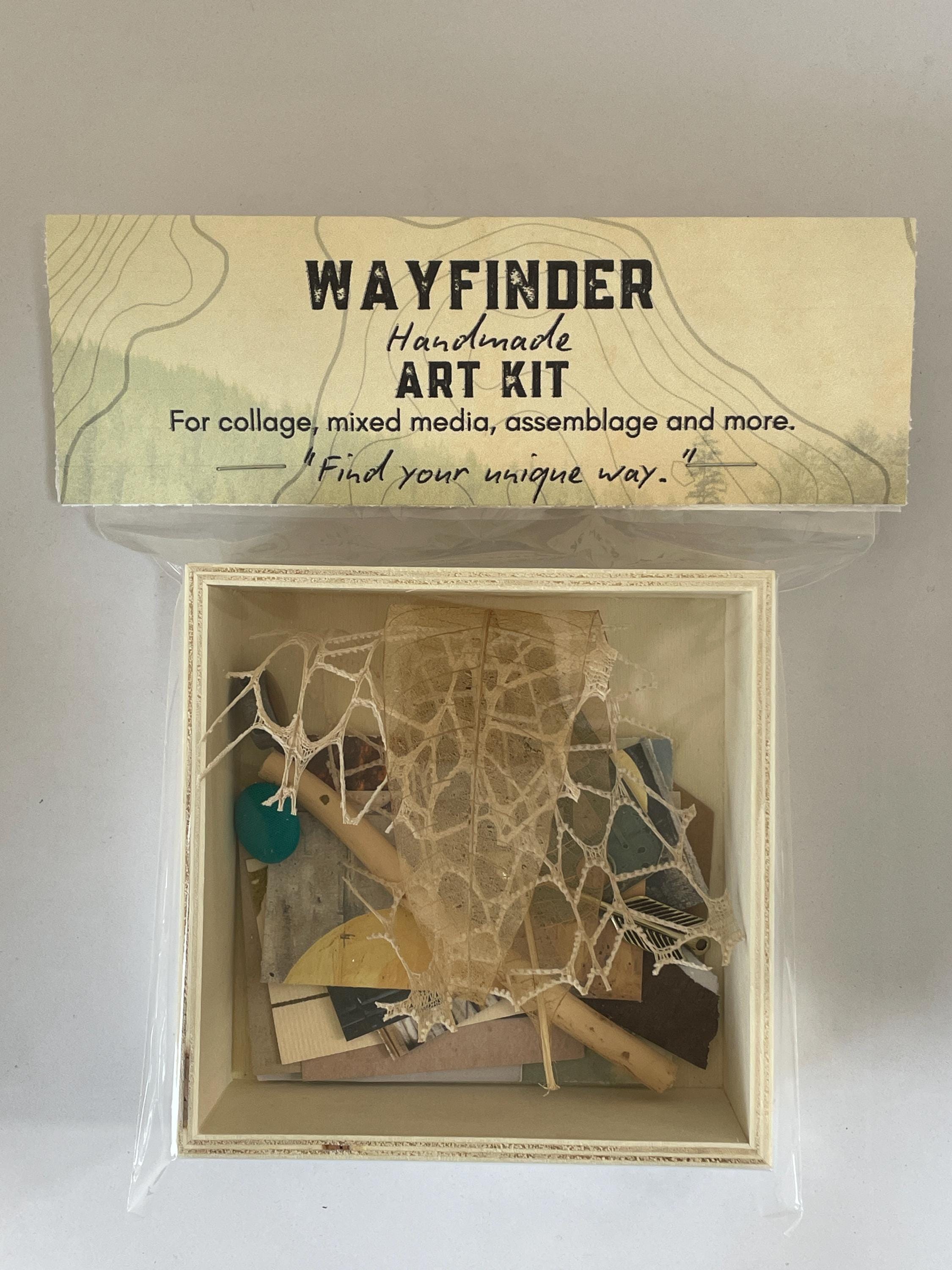 Mystery Collage Kit, Collage Supplies, Mixed Media Collage, Collage Art ...