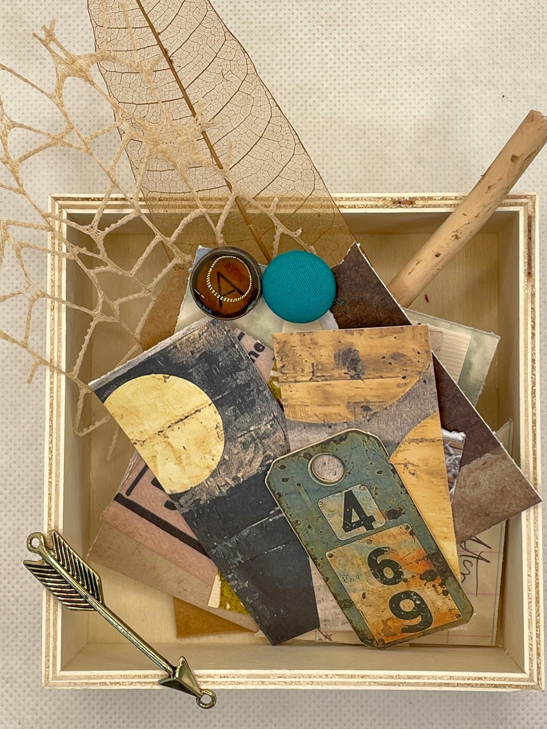 Mystery Collage Kit, Collage Supplies, Mixed Media Collage, Collage Art ...