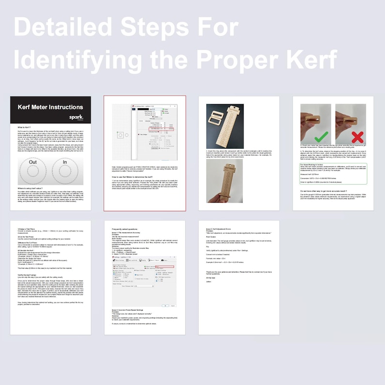 Laser Kerf Calibration Toolkit: Precise Measurement for Lightburn ...