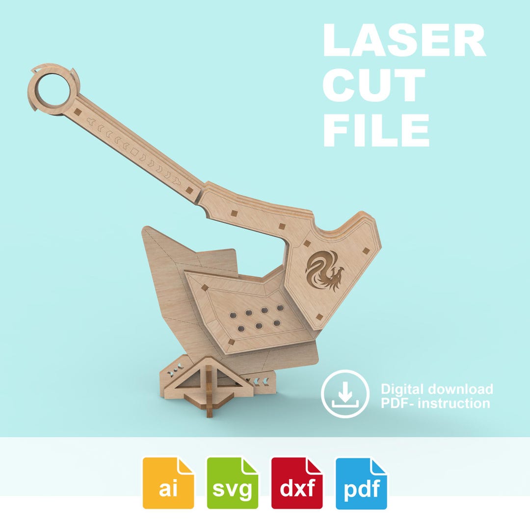 Laser Cut Battle Axe File – Cosplay, Decor (digital Download) - Etsy