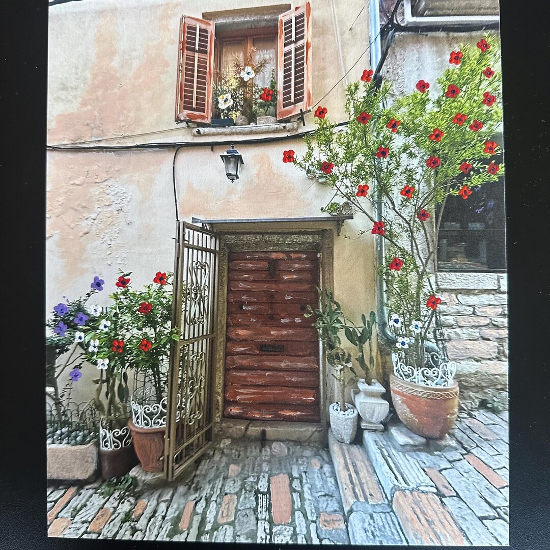 Hand Painted Architectural Photo - Etsy