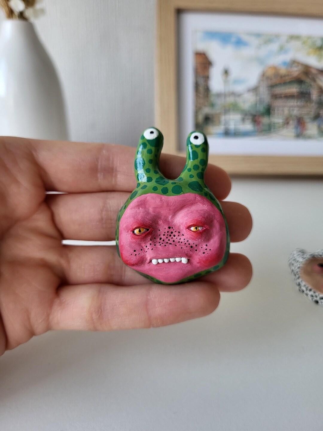 Magnet, Handmade Creature Magnet - Etsy