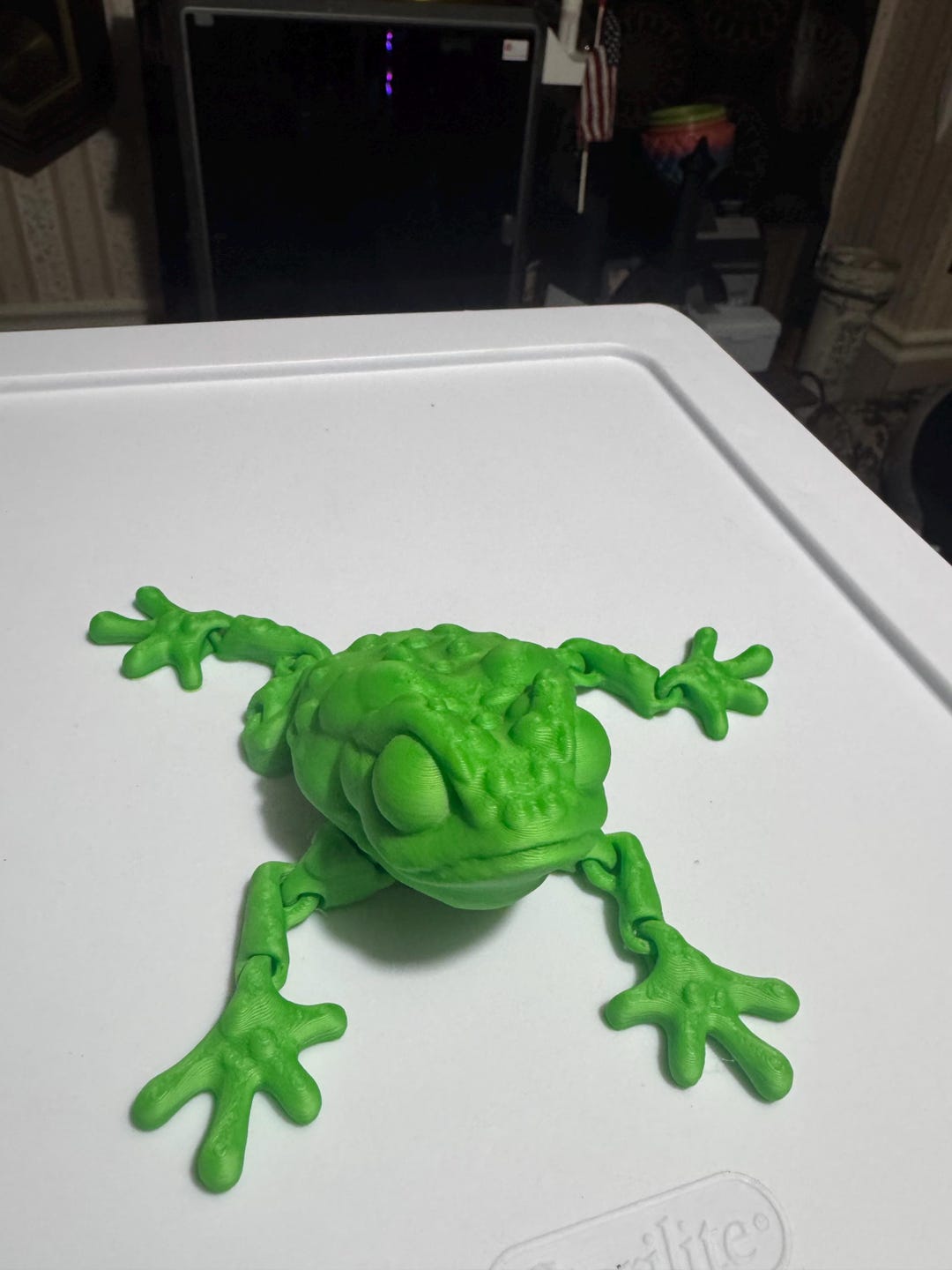 3D Printed Articulated Toad - Etsy