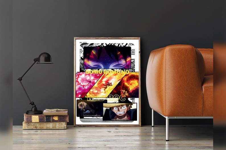 Anime Poster One Piece Luffy Vs Kaido - Etsy Australia