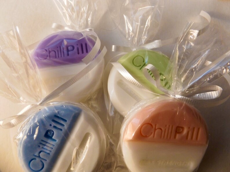 Chill Pill Soap Set of 2 Prescribed Therapy Therapist Gift | Etsy