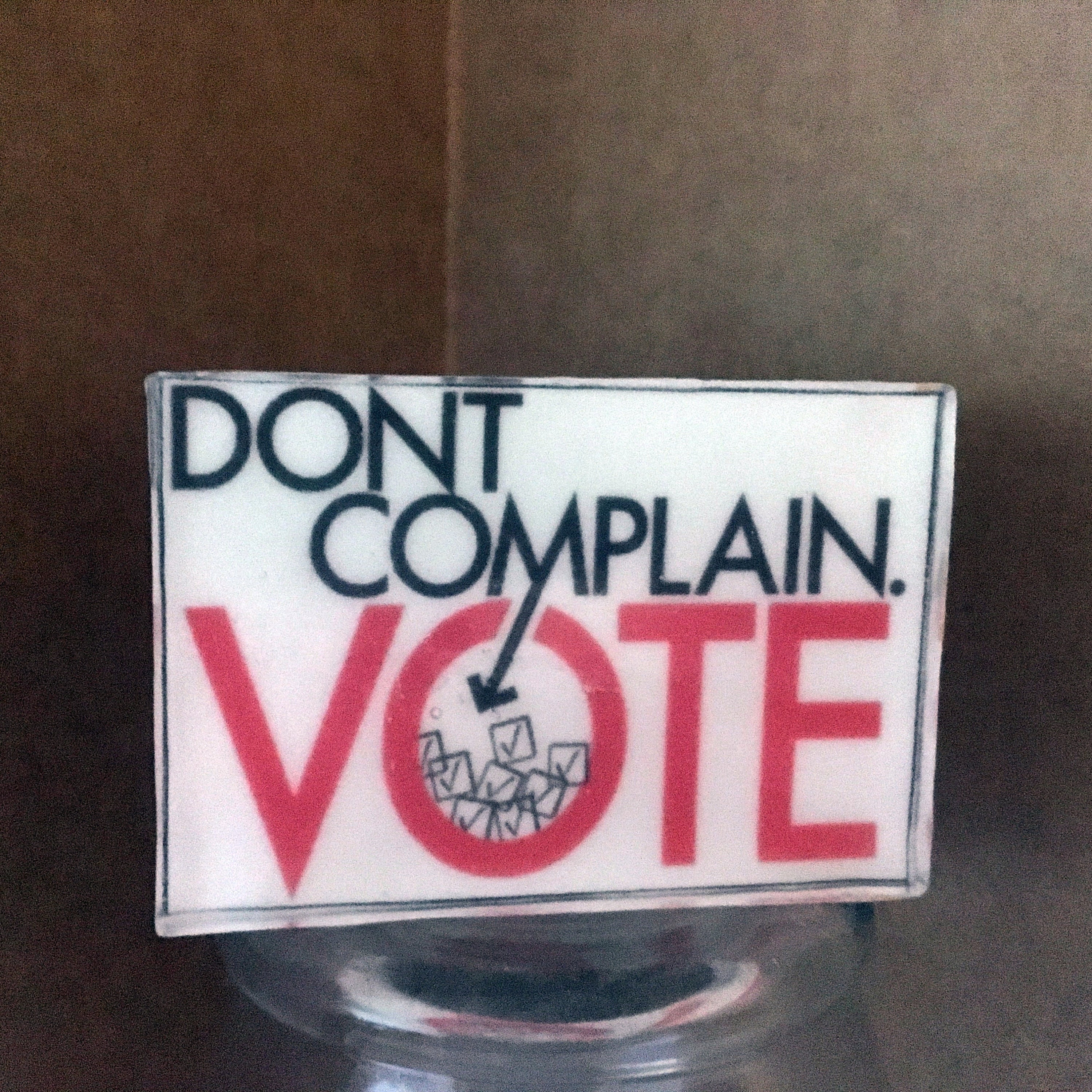 Don't Complain Vote. Bar of Soap, Party Favors, Political Statements ...