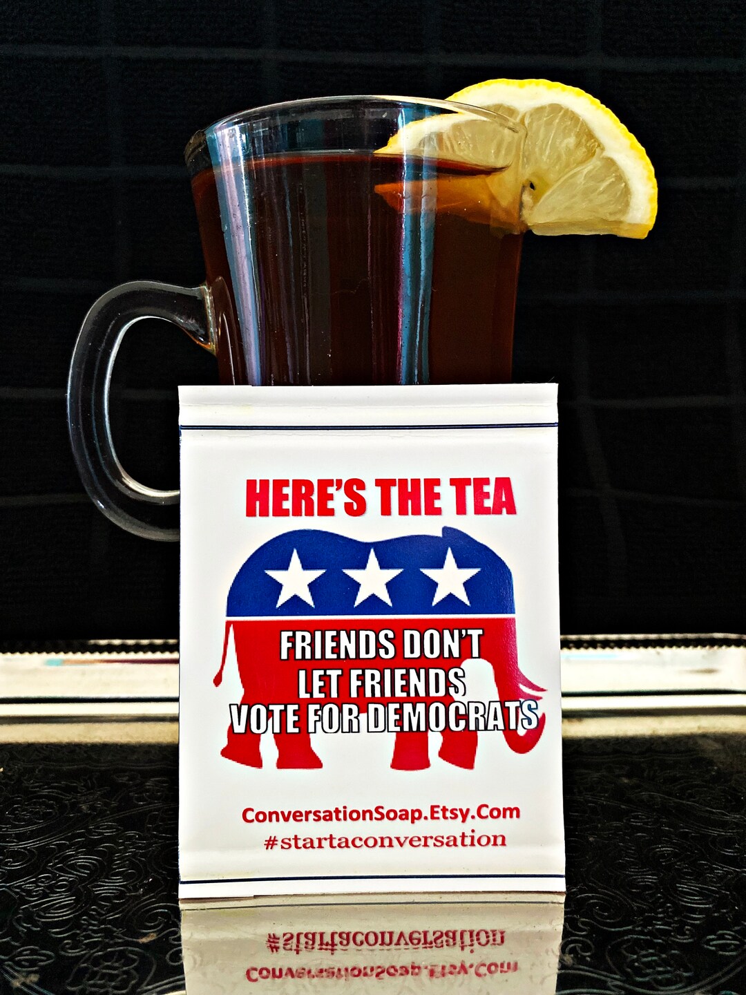 Republican Teabag Party Favors, Wedding Favors, Political Party Gifts ...
