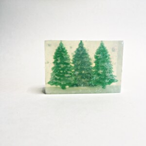 Christmas Trees Soap, Soap Art, Bathroom Decor, Party Favors, Door ...