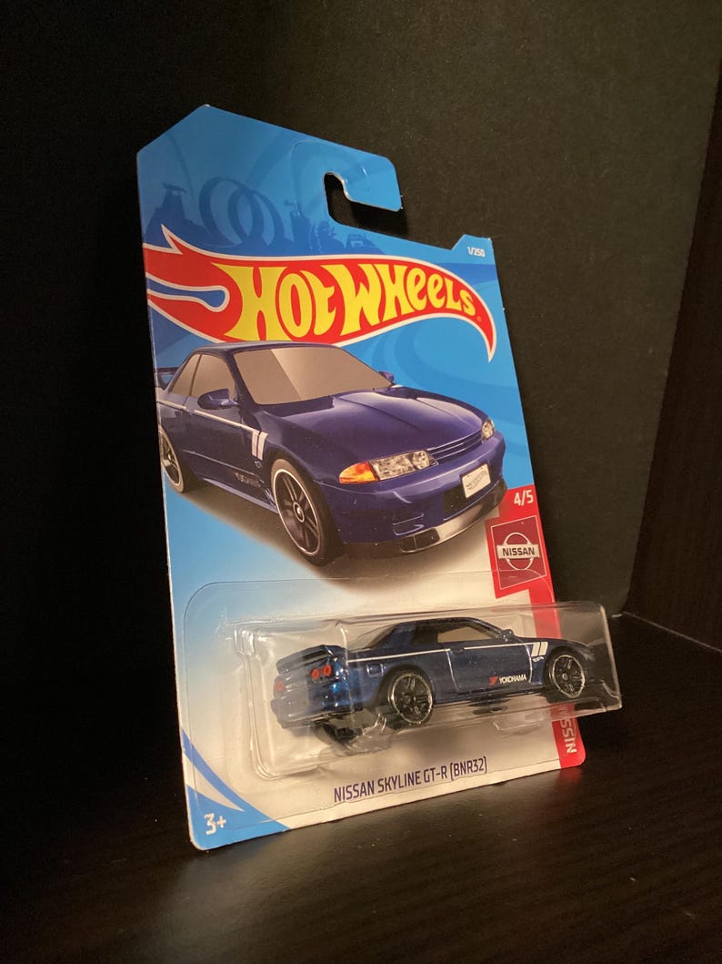 Hot Wheels Nissan Skyline GT-R BNR32 - Etsy
