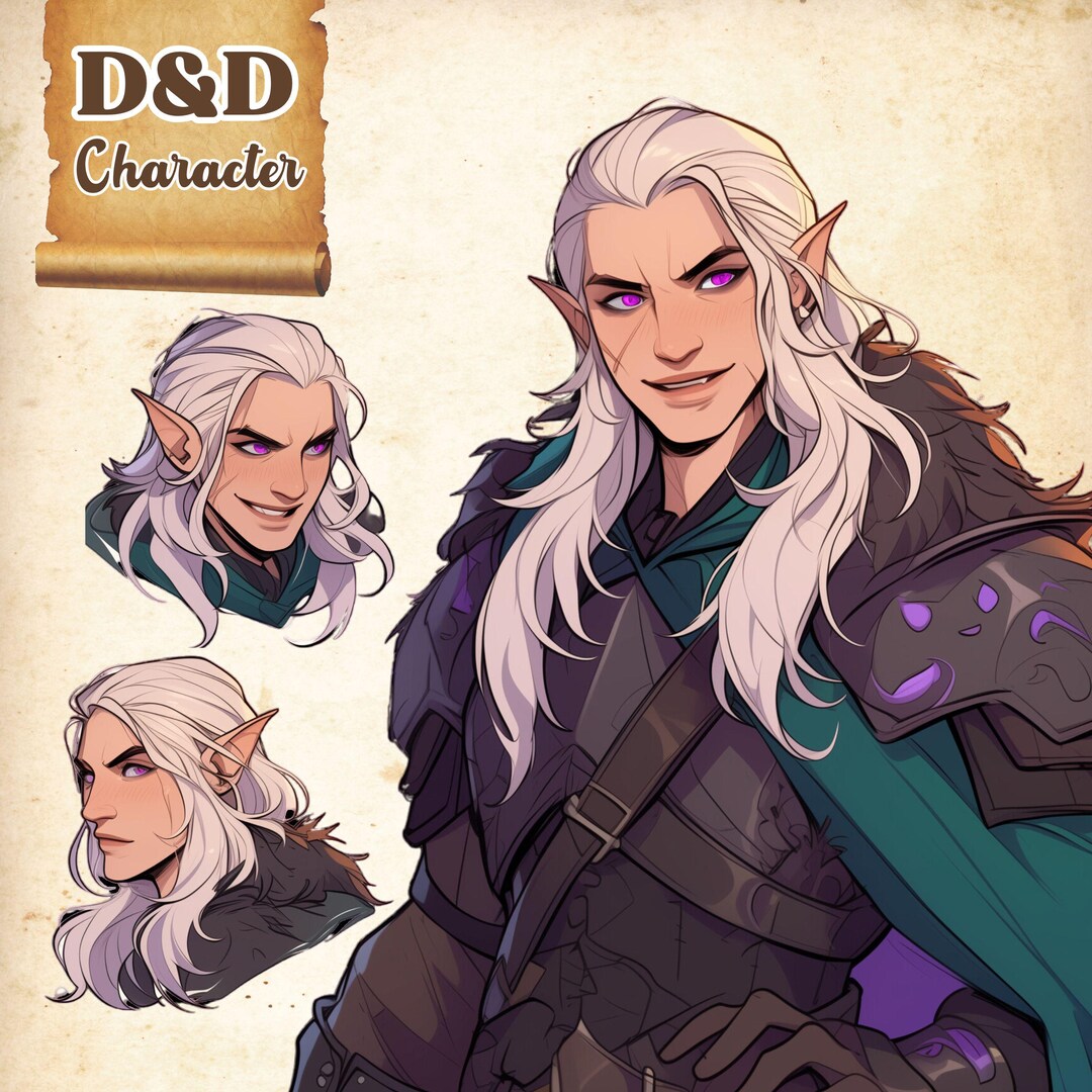 DND, Custom DND Character, Dnd Character, Fantasy Character Commission ...