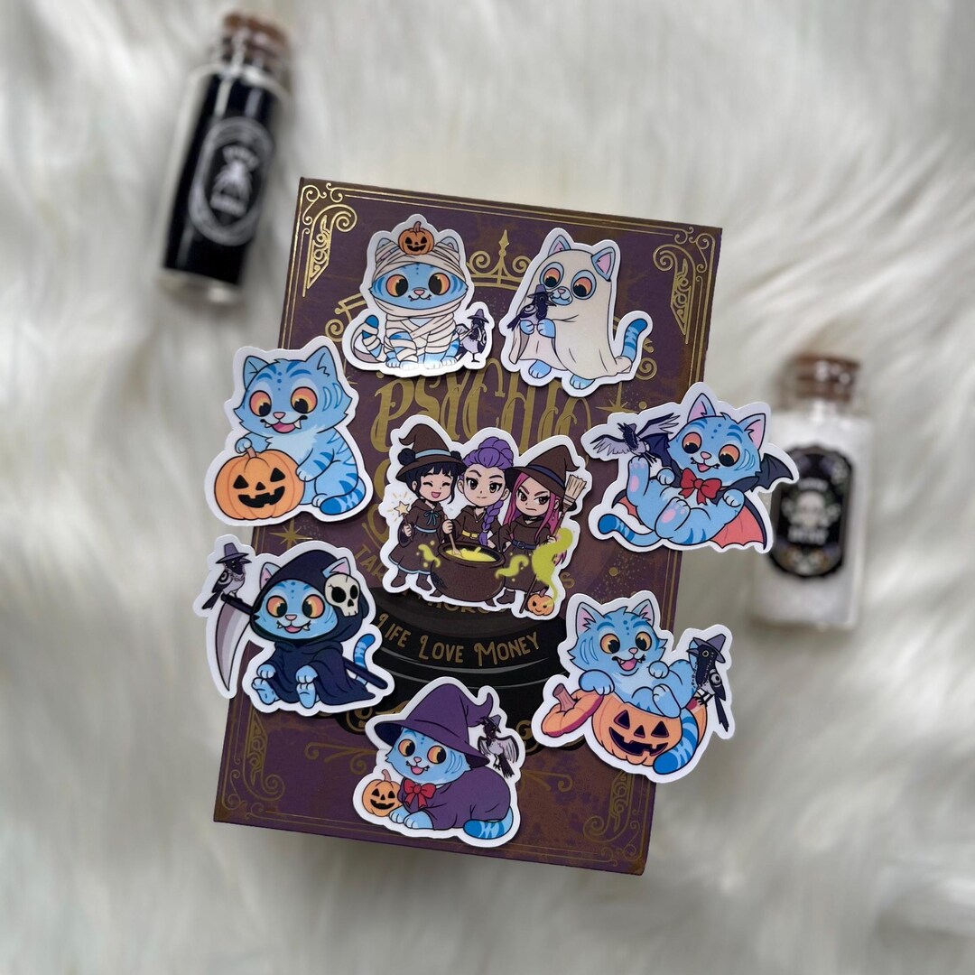 Mini Derpy Halloween Sticker Pack – 8 Stickers + Bonus Candy Stickers ...