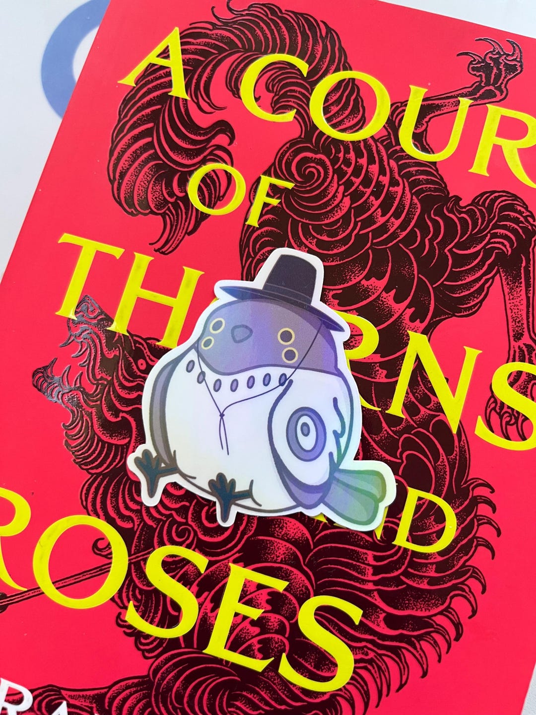 Sussie the Magpie Chibi Style Vinyl Stickers, Kpop, Holographic Sticker ...