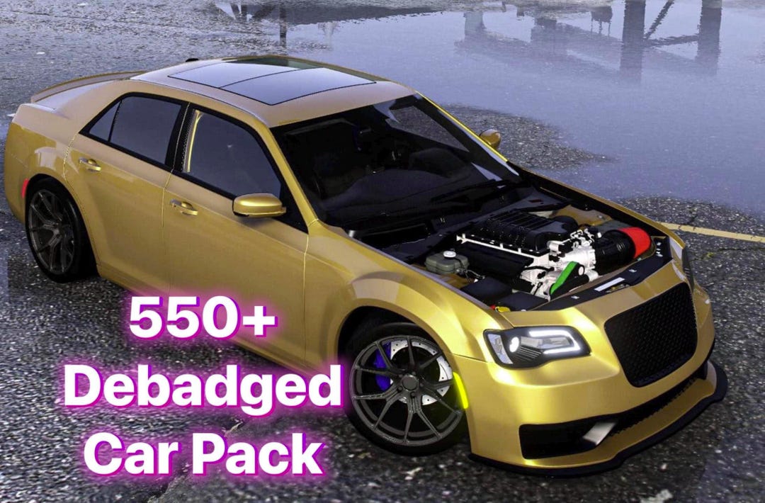 Fivem Debadged Car Pack | Custom Engine Sounds | Fivem Ready ...