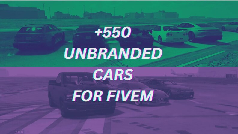 550+ Fivem Debadged Car Pack - Etsy Australia