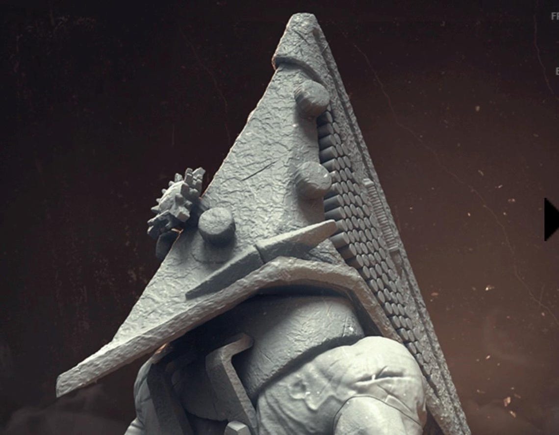 Pyramid Head Figure Statue 3D Printed | Perfect Gift for Collectors ...