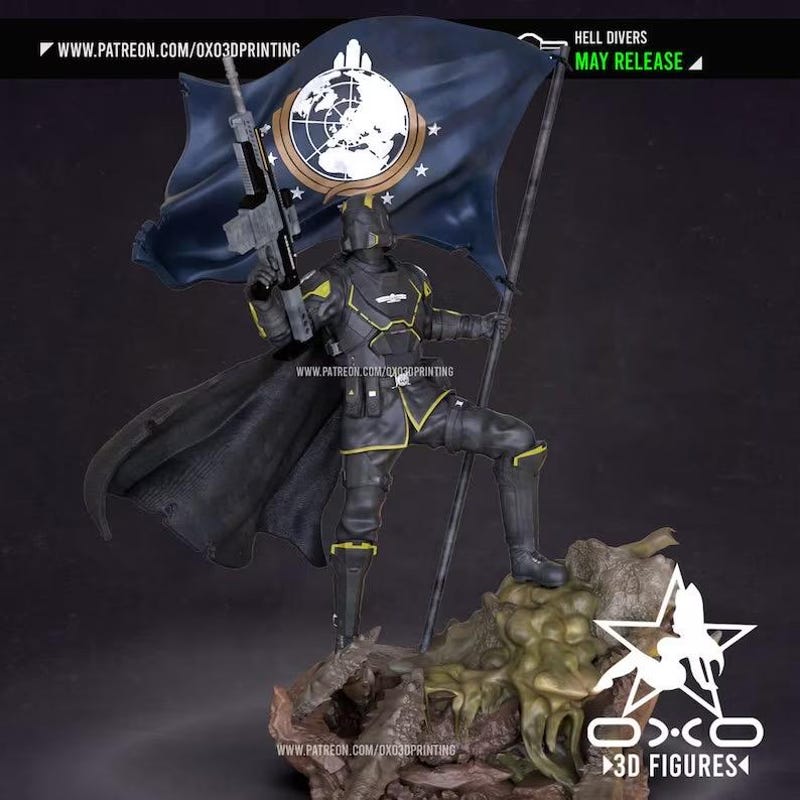 Helldivers Figurines - Etsy