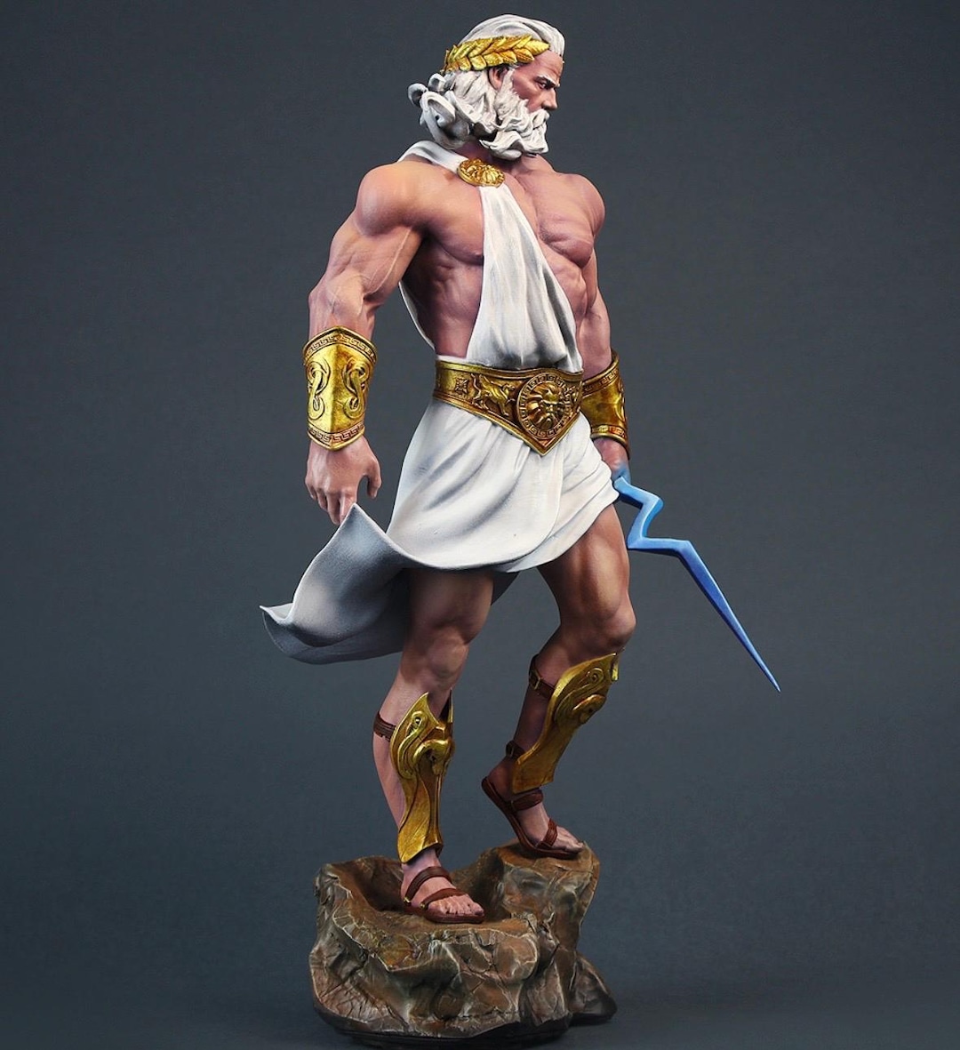 Zeus Figure Statue 3D Printed | Perfect Gift for Collectors | Technical ...