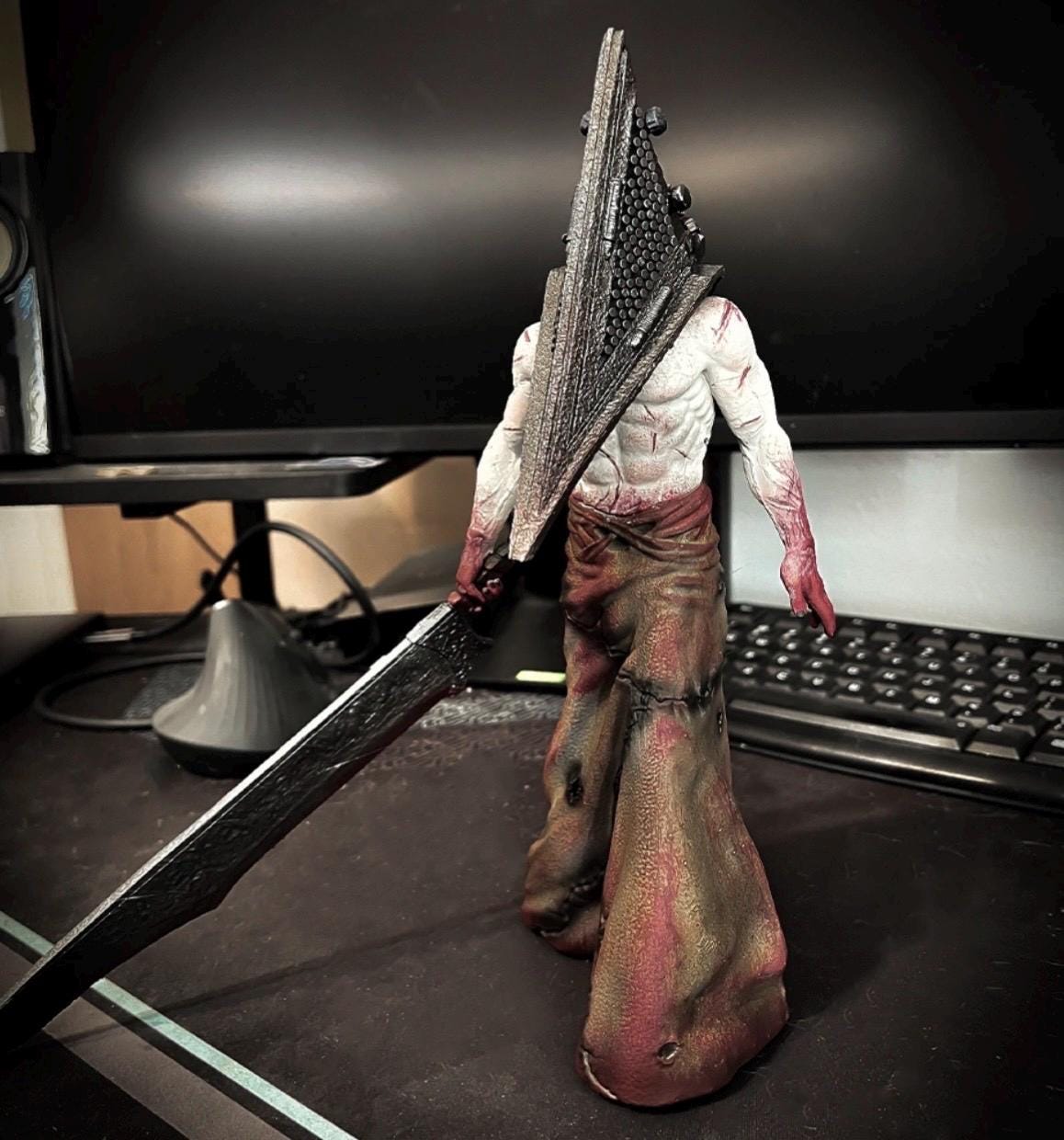 Pyramid Head Figure Statue 3D Printed | Perfect Gift for Collectors ...