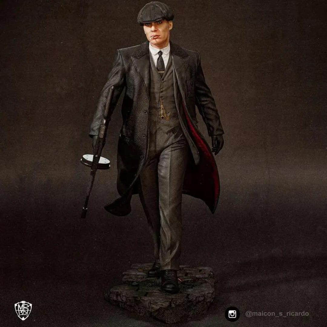 Thomas Shelby Peaky Blinders Figure Statue 3D Printed - Etsy