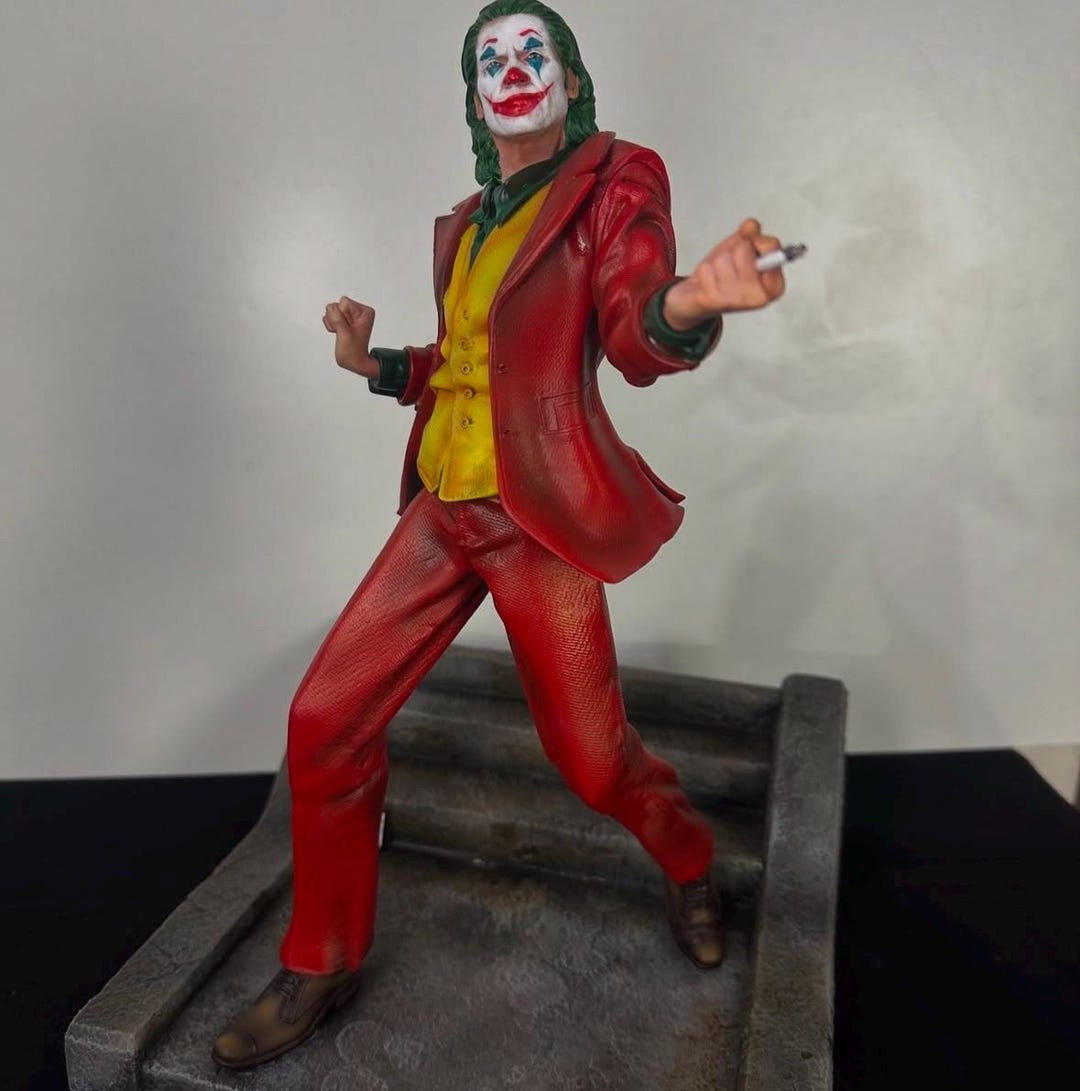 Joker Figure Statue 3D Printed Perfect Gift for Collectors Technical ...