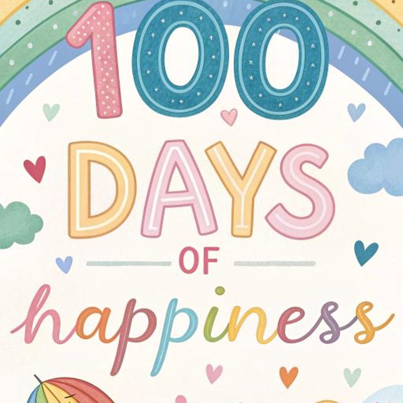 100 Days Baby Photo Prop - Etsy