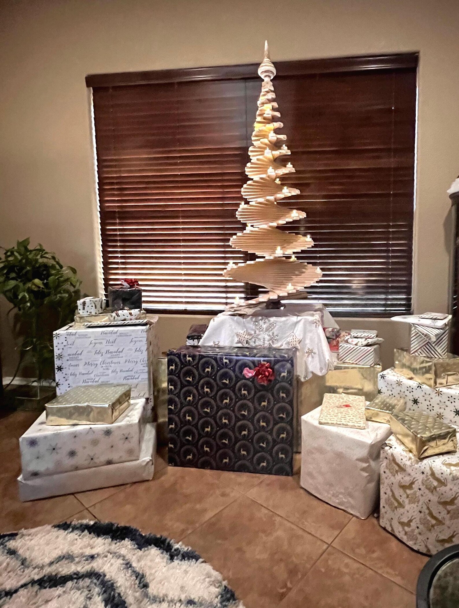 Wood Christmas Tree. Build to Order - Sizes Vary From 12” High up to 6 ...