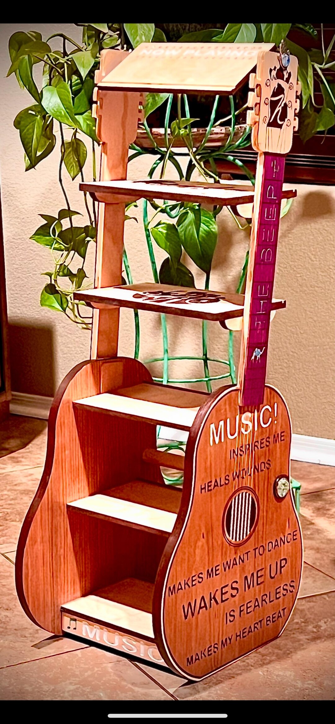 Wood Cd Rack/shelves - Custom, Made to Order per Your Specifications ...