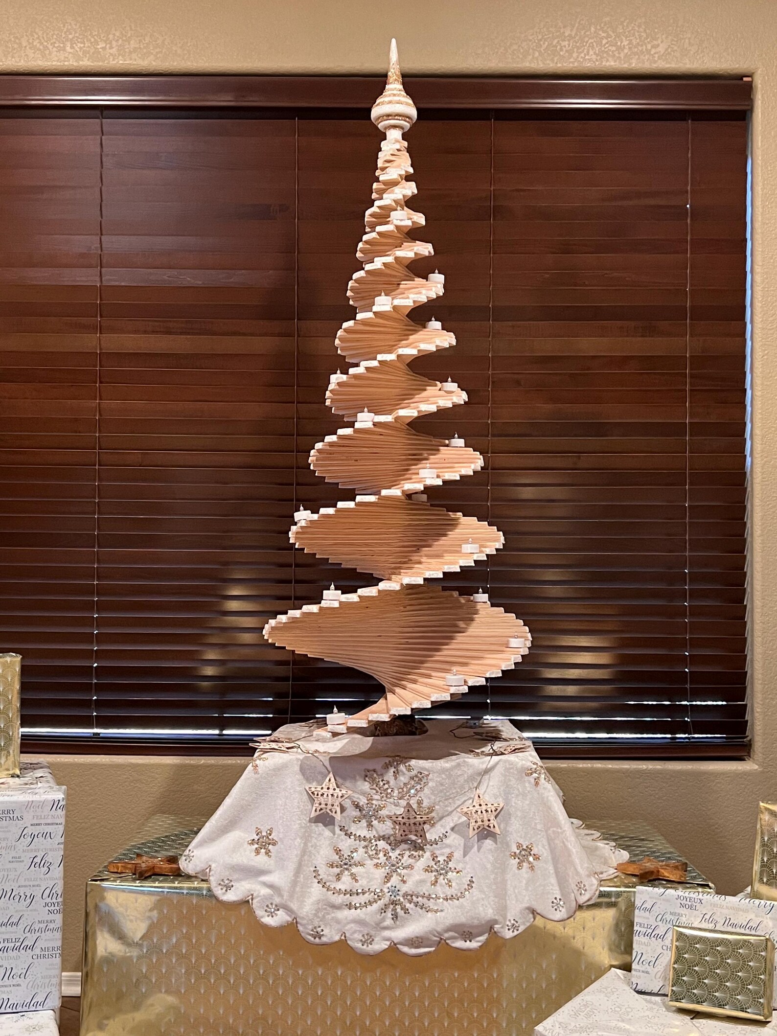 Wood Christmas Tree. Build to Order Sizes Vary From 12 High up to 6 ...