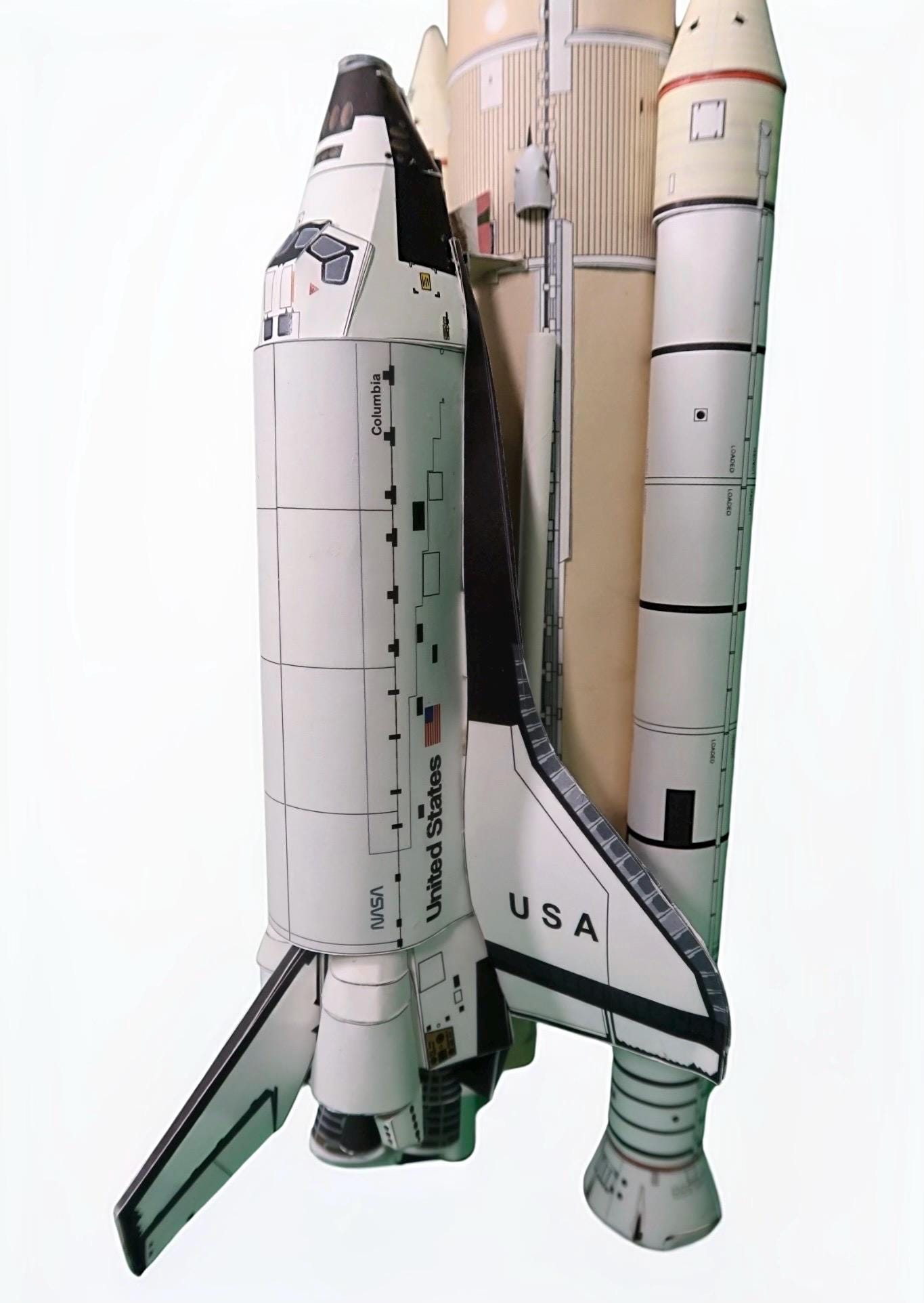 Surf Duke's Artemis 1 Space Launch System (SLS) 3d Paper Model Crafting ...