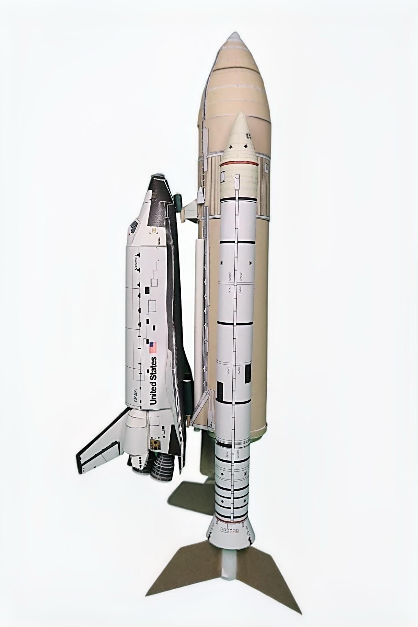 Surf Duke's Artemis 1 Space Launch System (SLS) 3d Paper Model Crafting ...