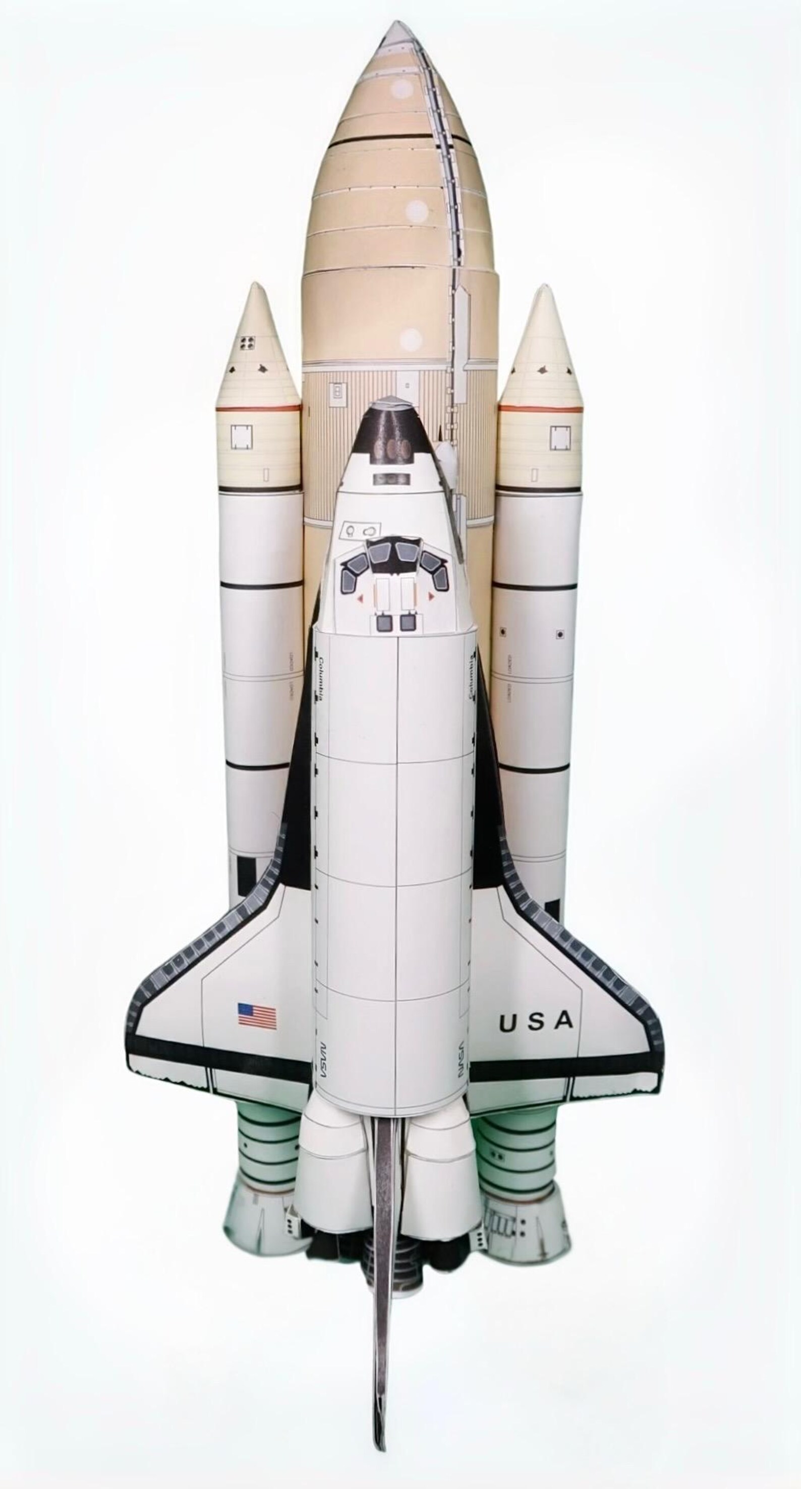 Surf Duke's Artemis 1 Space Launch System (SLS) 3d Paper Model Crafting ...