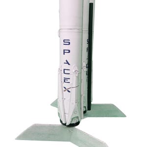 Surf Duke’s Spacex Falcon Heavy 3d Paper Model Crafting Kit, PDF, Plans ...