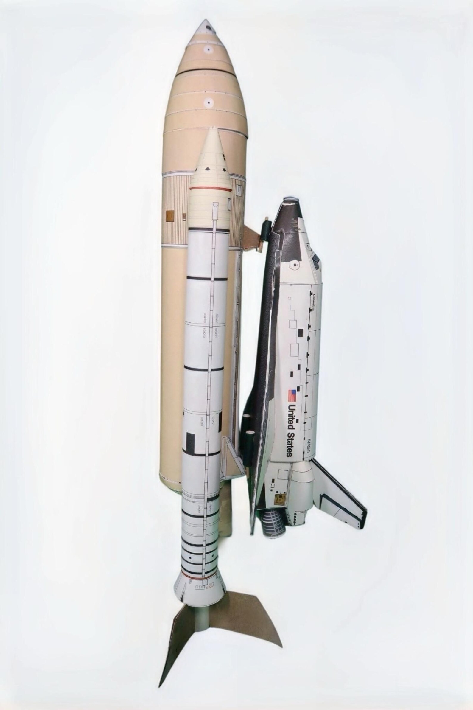 Surf Duke's Artemis 1 Space Launch System (SLS) 3d Paper Model Crafting ...