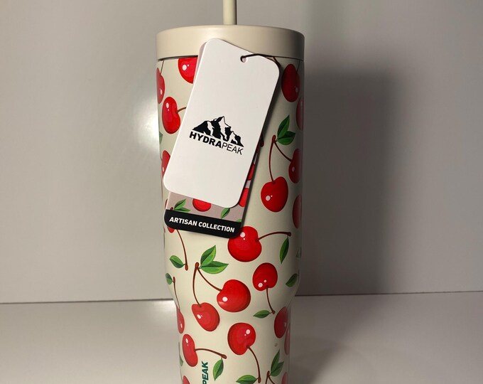 Hydrapeak Artisan Collection Cherry Print | 32 Oz | Double- Wall ...