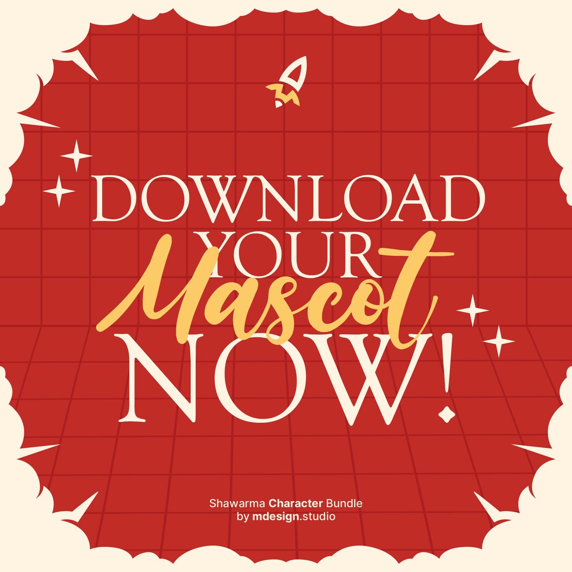 Shawarma Cartoon Character Bundle, EPS Mascot Illustration, PNG Sticker ...