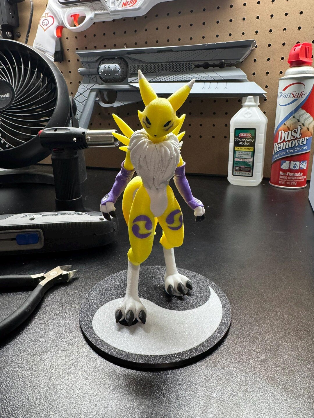 Full Color Renamon 3D Print - Etsy