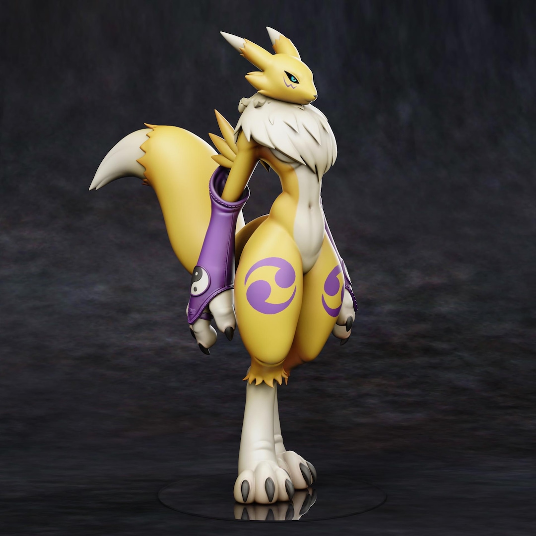 Renamon 3D Print Figure V1 - Etsy