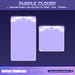 Purple Cloudy Animated Live Chat Box for Stream | Twitch, Youtube ...