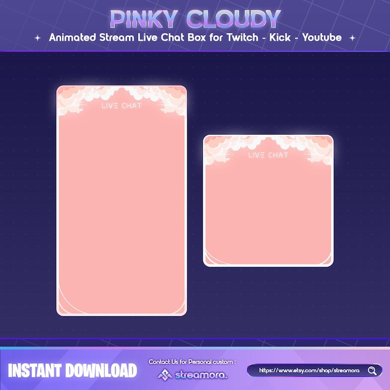 Vtuber Chat Box - Etsy