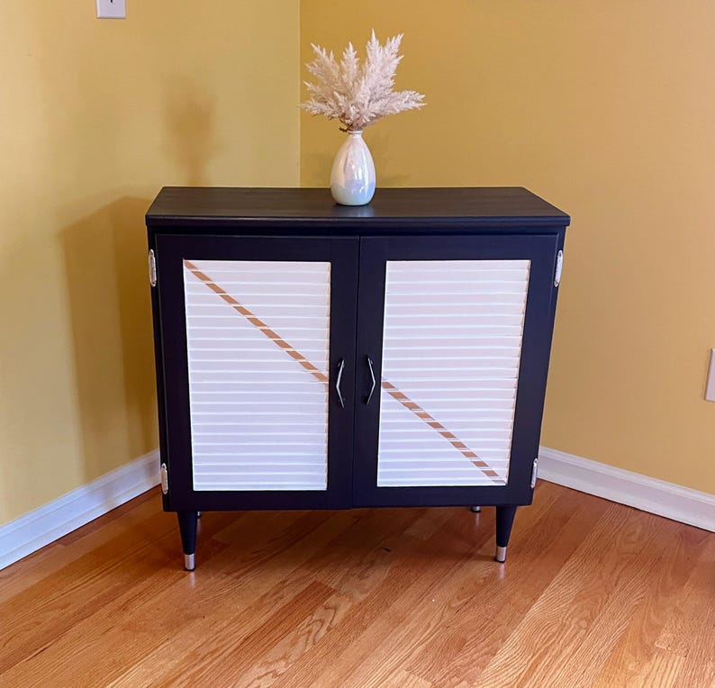 Vintage Storage Cabinet, MCM Cabinet, Retro Cabinet, Accent Cabinet ...