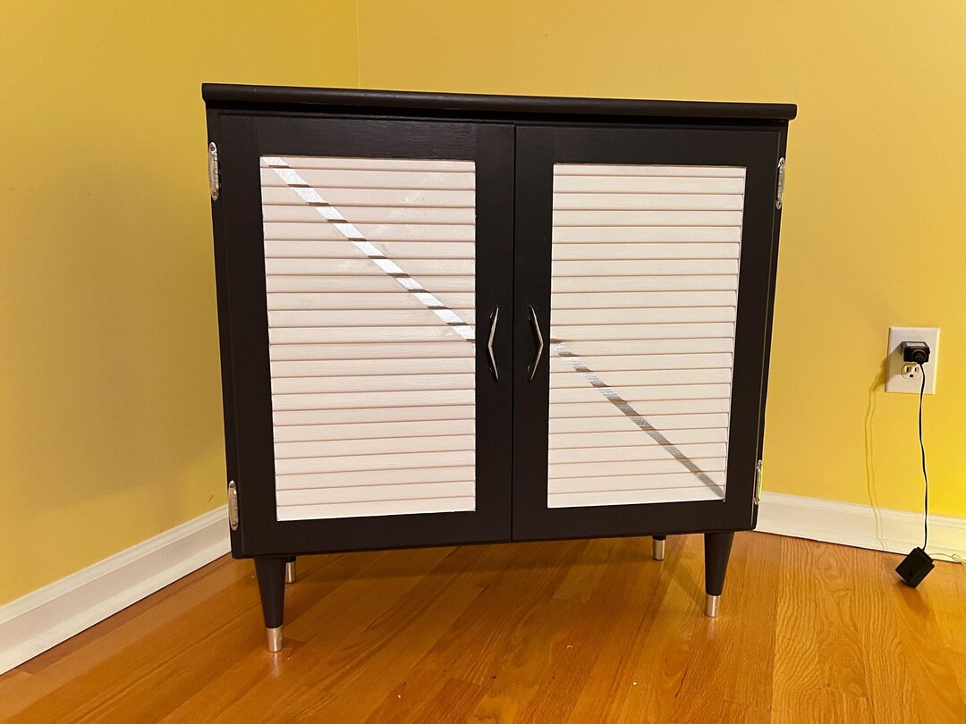 Vintage Storage Cabinet, MCM Cabinet, Retro Cabinet, Accent Cabinet ...