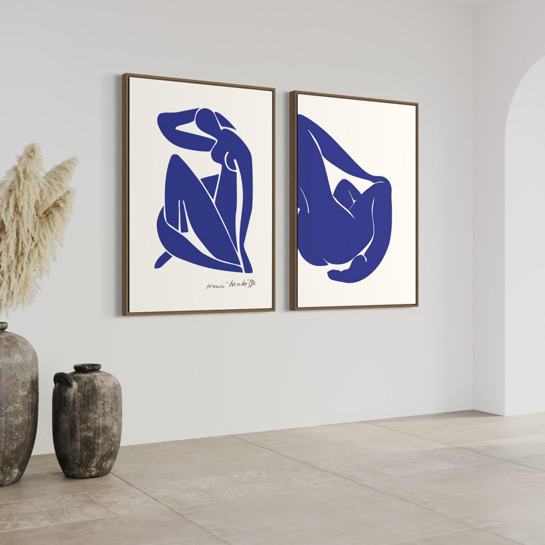 Henri Matisse Blue Woman - Henri Matisse Canvas - Blue Wall Art ...
