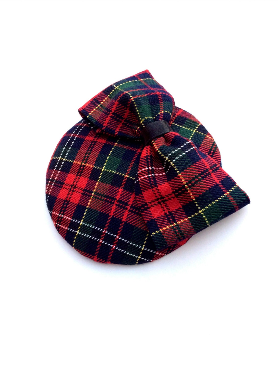 Vintage Style 50's Plaid Tartan Fascinator With Bow Detail - Etsy UK