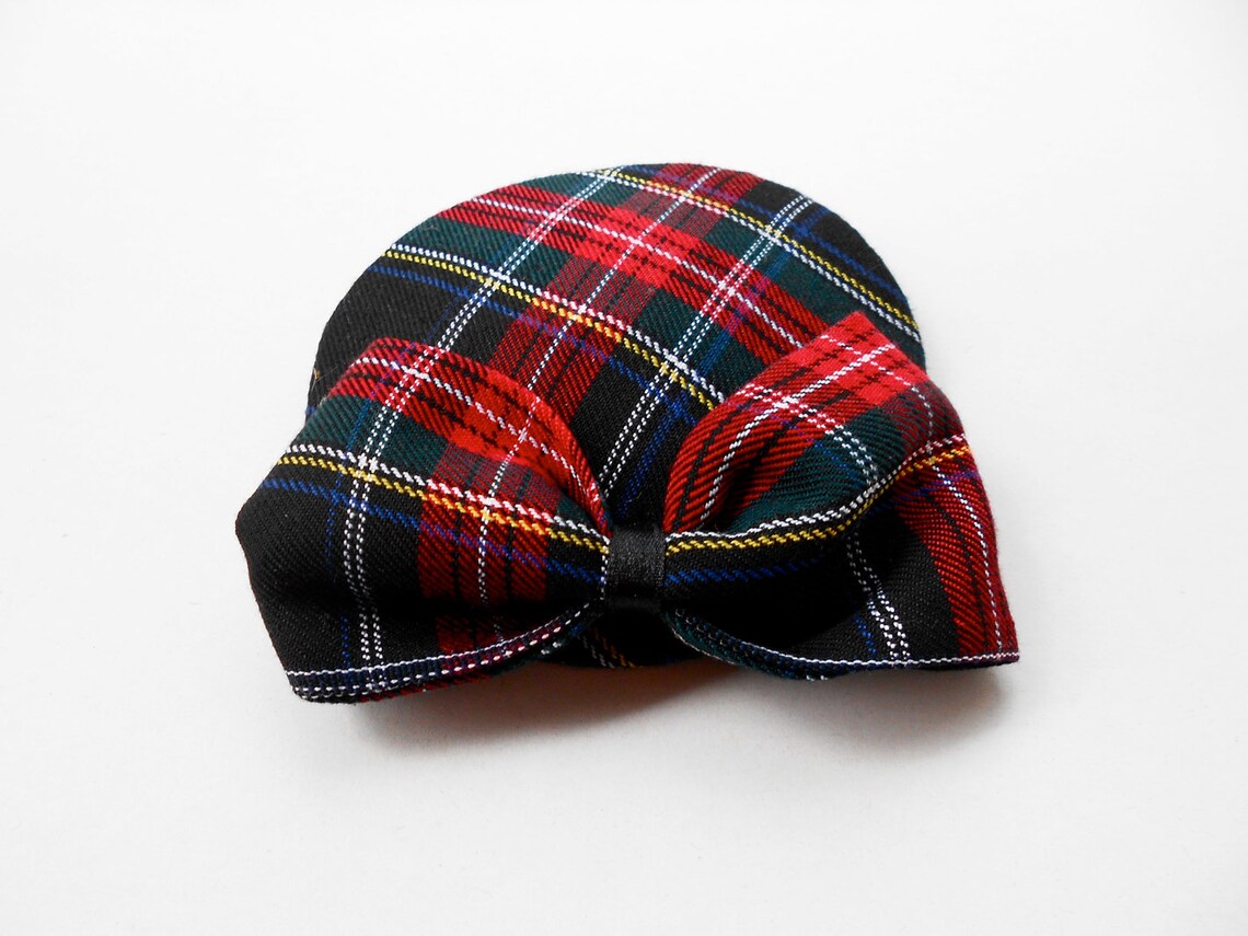 Tartan Plaid Vintage Inspired Pin up 50s 60s Fascinator With - Etsy UK
