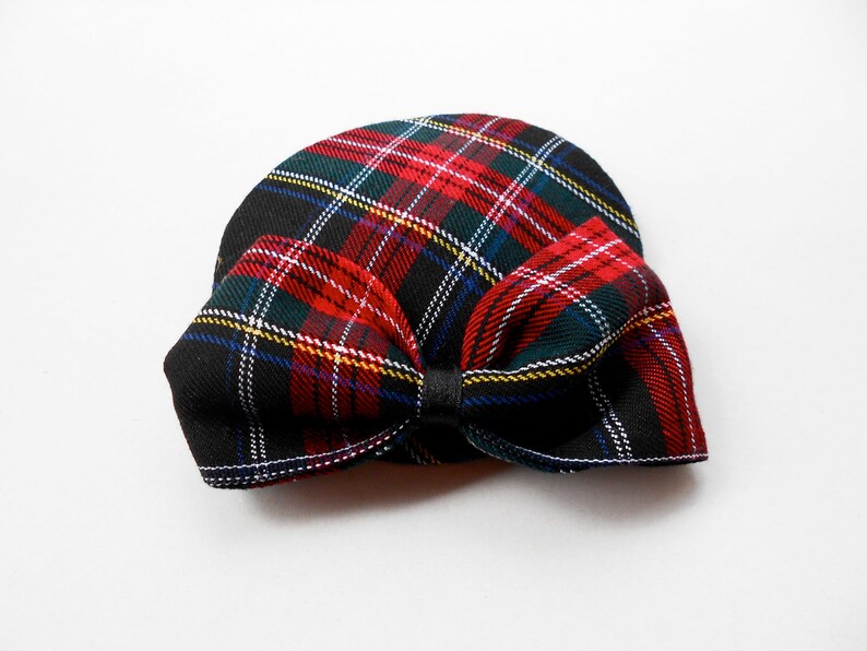 Tartan Plaid Vintage Inspired Pin up 50s 60s Fascinator With - Etsy UK