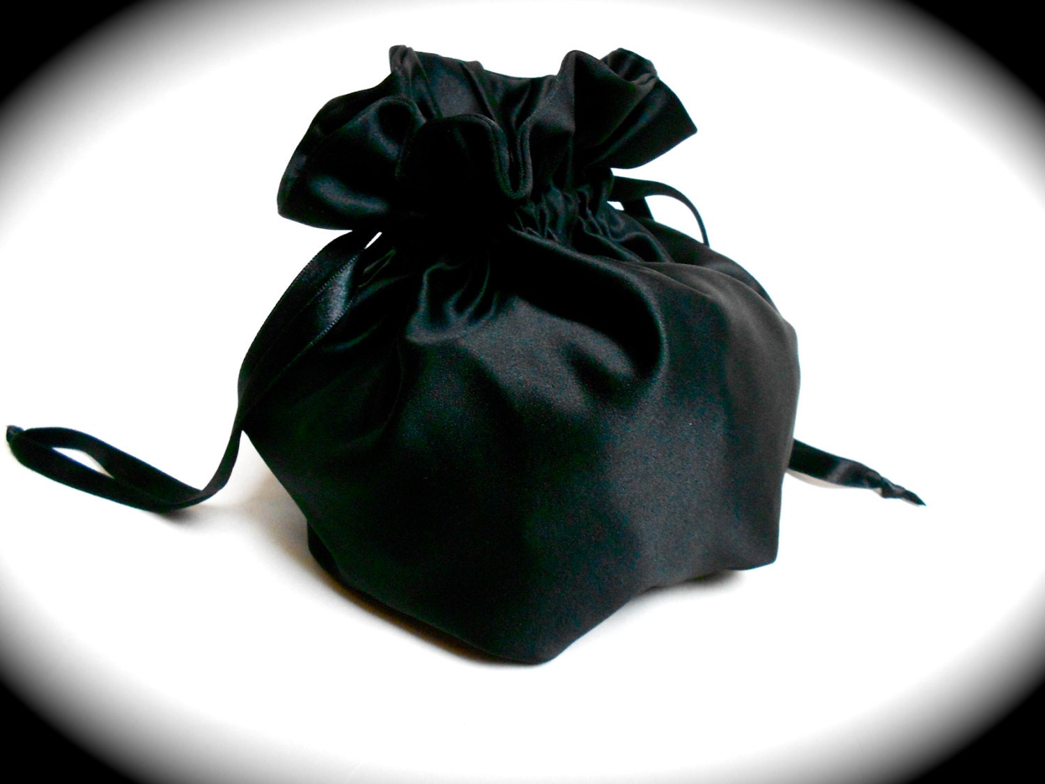 Satin Wedding Handbag Pouch Bridal Pompadour Drawstring Bag - Etsy UK