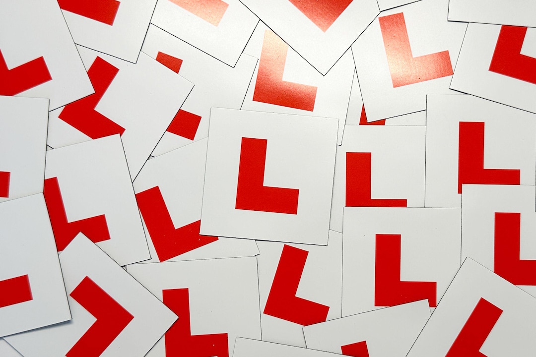 Baby L Plates | Mini L Plates | Prank Your Friends | Bad Parking Bumper ...