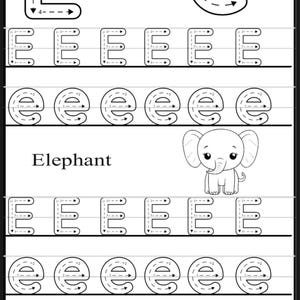 Printable Alphabet 26 ABC Phonics Tracing Cards. Preschool- Handwriting ...