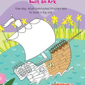 Prophet Nuh and the Great Ark Activity Book - Etsy
